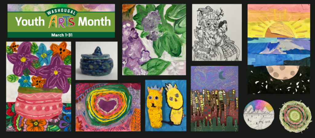 Youth Arts Month banner 1140×500 – Canyon Creek Middle School